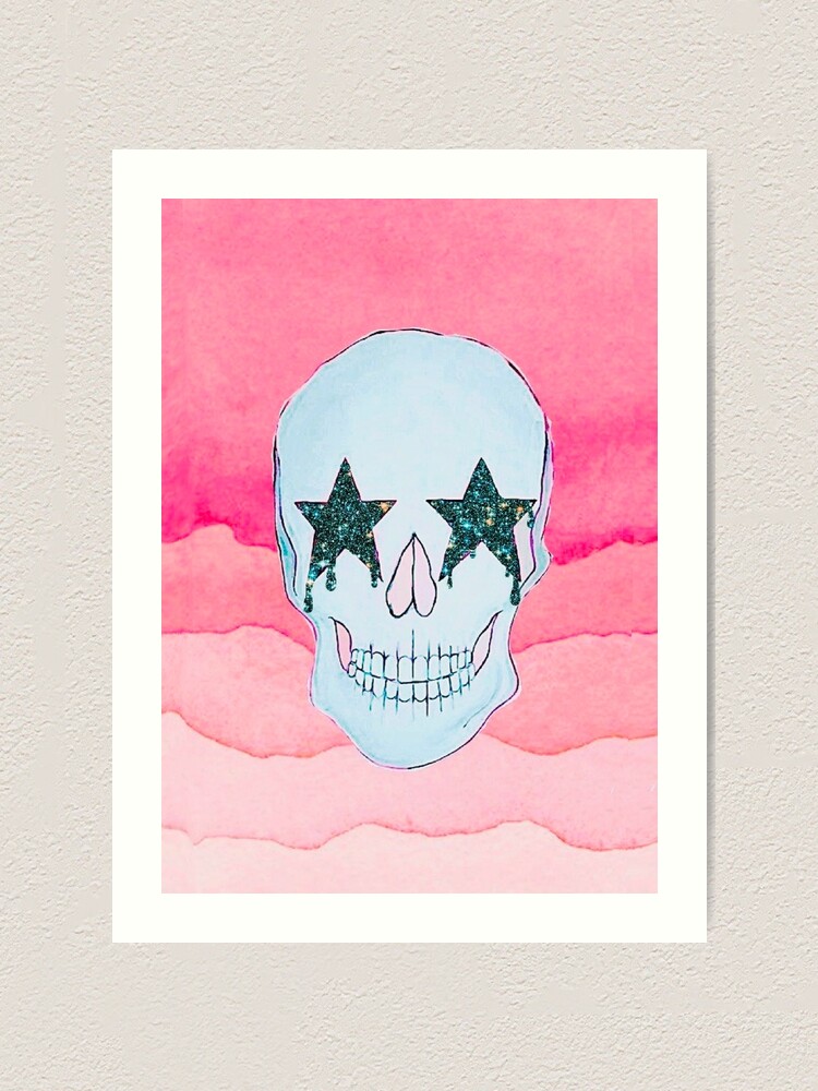 "Star Skull" Art Print for Sale by Ashleydc | Redbubble