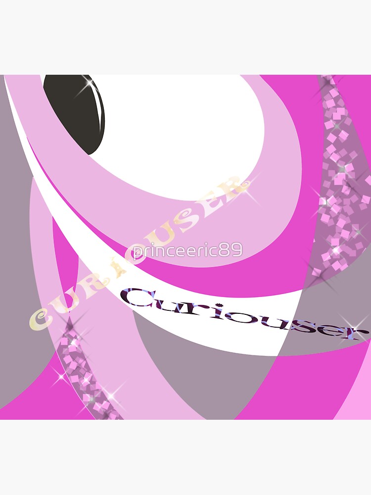 "Curious?" Sticker by princeeric89 | Redbubble