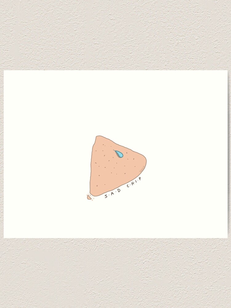 "LoFi Sad Chip Art Cute Aesthetic Album Cover" Art Print by Makaylie11 ...