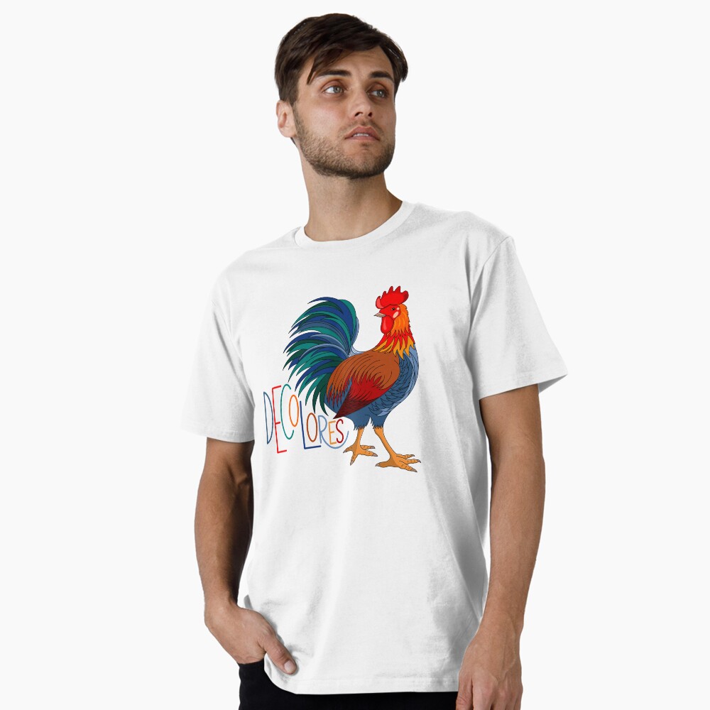 "DeColores Cursillo Rooster" Sticker for Sale by Gsallicat | Redbubble
