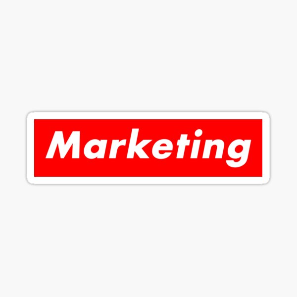Marketing Stickers | Redbubble