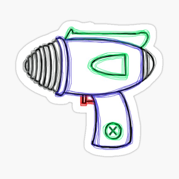 "Astro Blaster" Sticker for Sale by saraho1313 | Redbubble