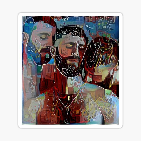 "Triad" Sticker by androscopedmen | Redbubble