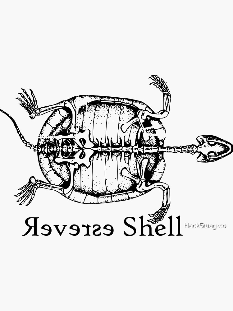 "Reverse Shell" Sticker for Sale by HackSwag-co | Redbubble