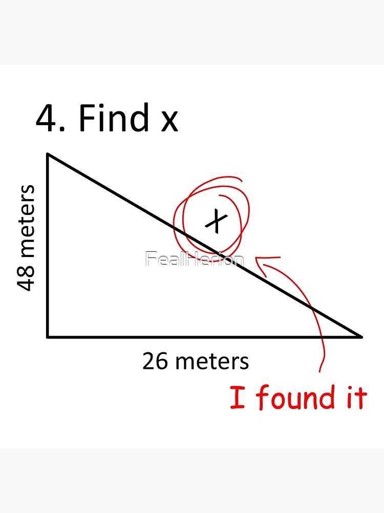 "Find X Memes Funny - I Found it" Poster by FealHerion | Redbubble
