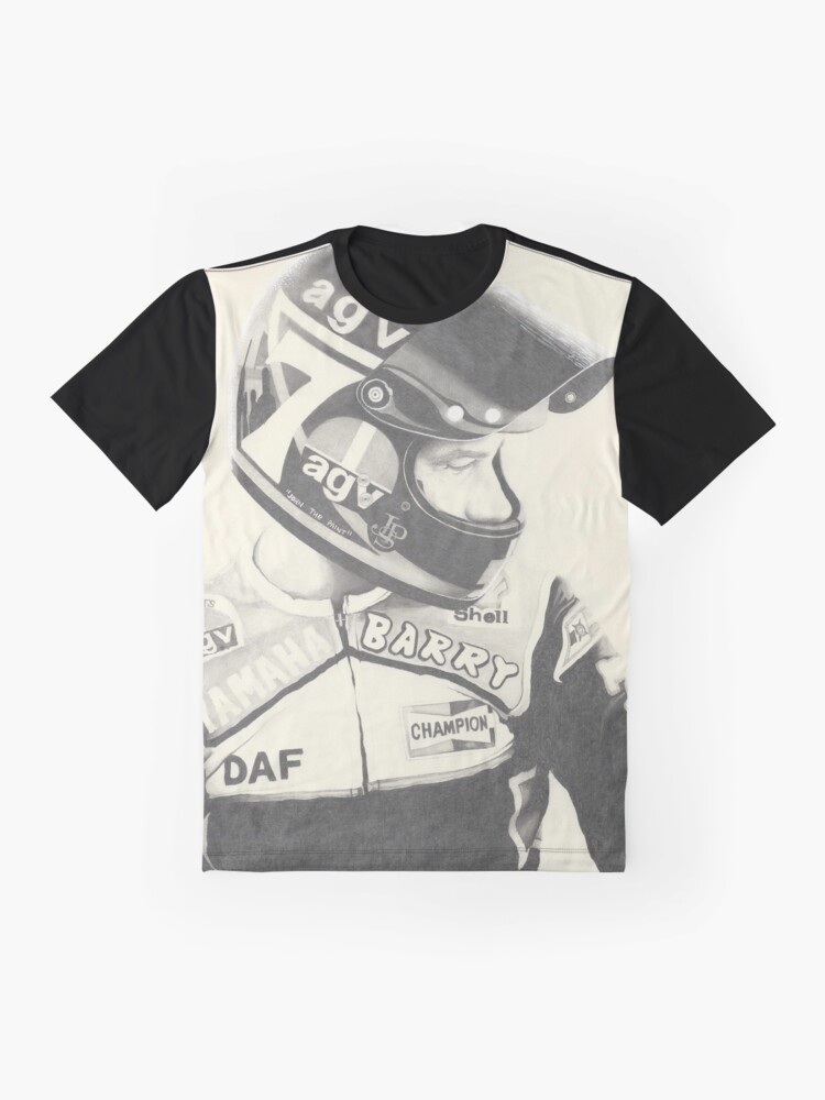 "Barry Sheene" Graphic T-Shirt for Sale by JamJarPortraits | Redbubble