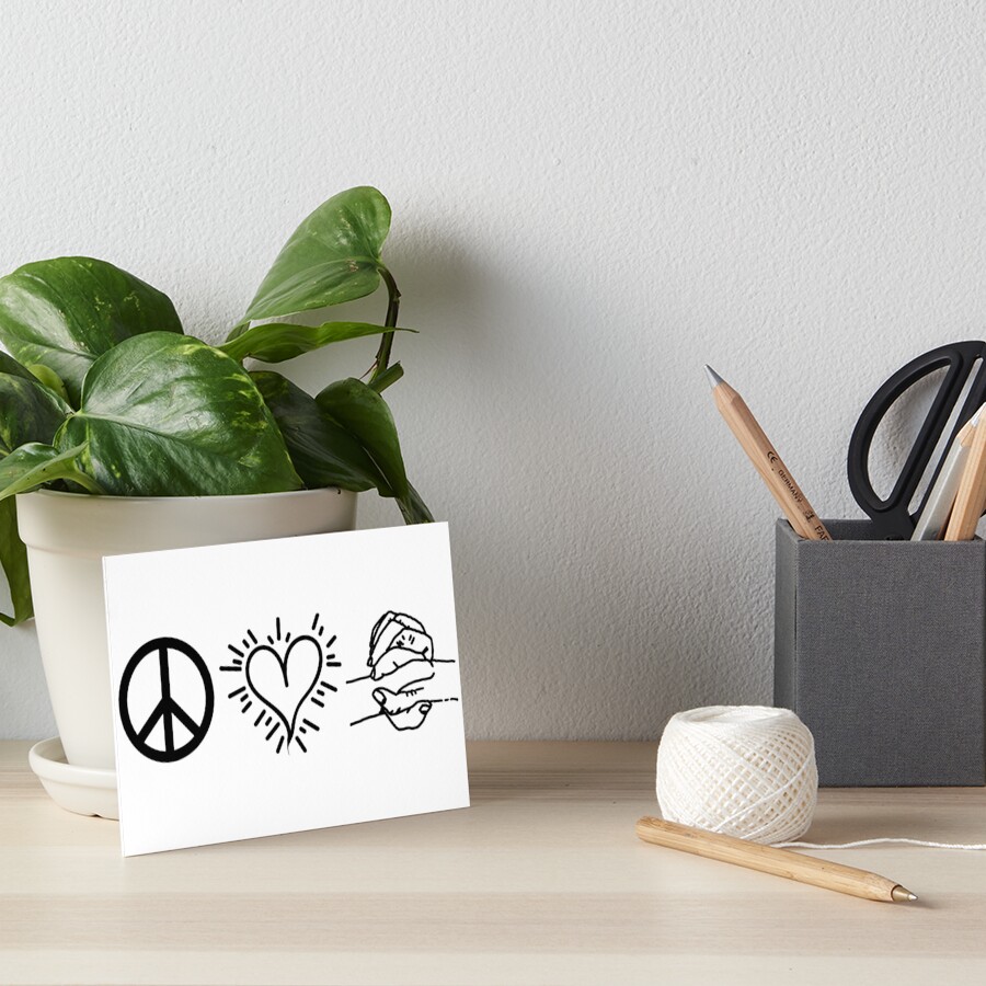 "Plur Handshake symbol design" Art Board Print for Sale by johnnywin89 ...