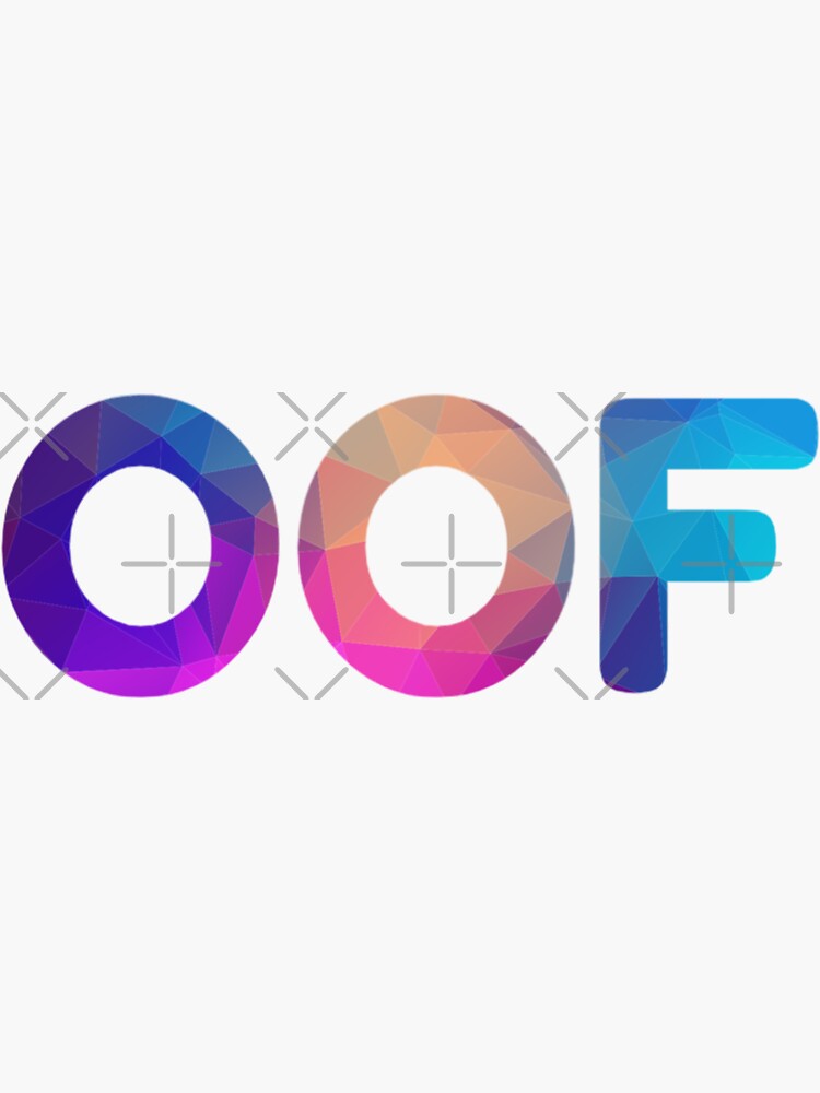 " OOF NOOB NUB Meme Funny Nob Gamer Gifts Idea" Sticker for Sale by ...