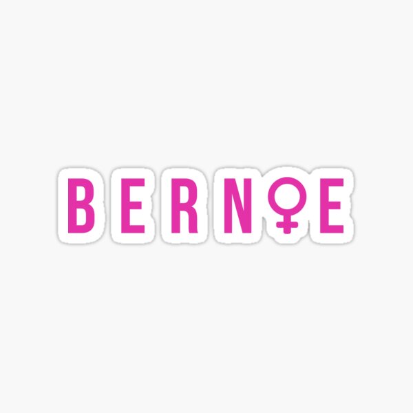 "Hot girls for Bernie" Sticker for Sale by ApparelFactory | Redbubble