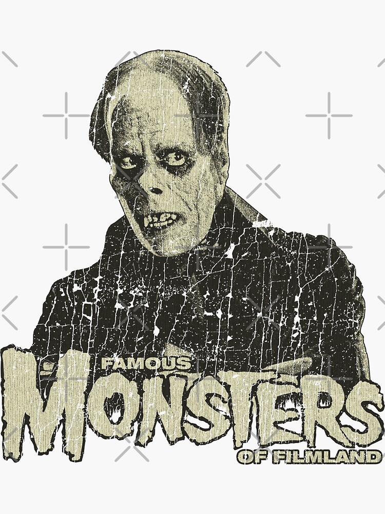 "Famous Monsters Phantom" Sticker for Sale by jacobcdietz | Redbubble