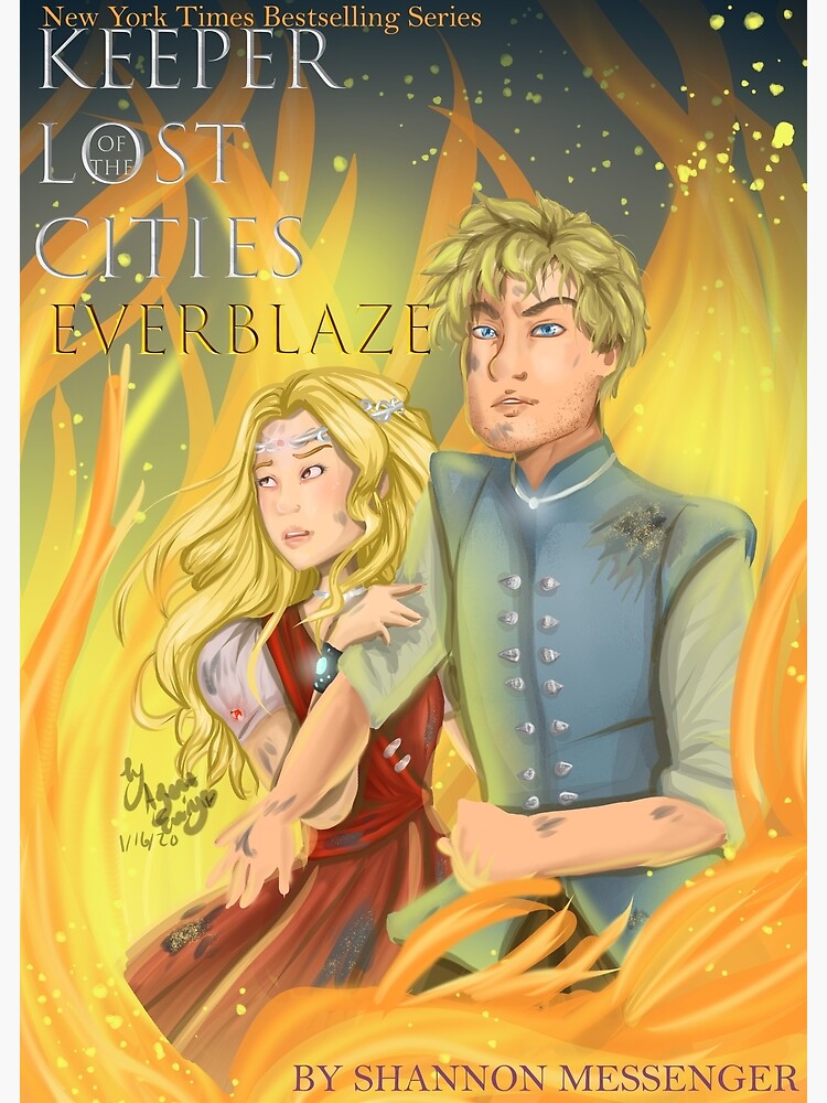 "Everblaze Cover redraw" Poster by AgentEmily | Redbubble