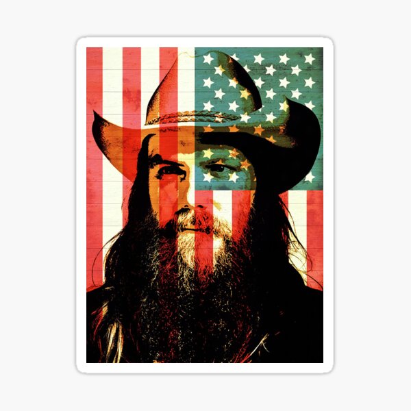 "chris stapleton 02 best singer man on tour 2020 " Sticker for Sale by ...