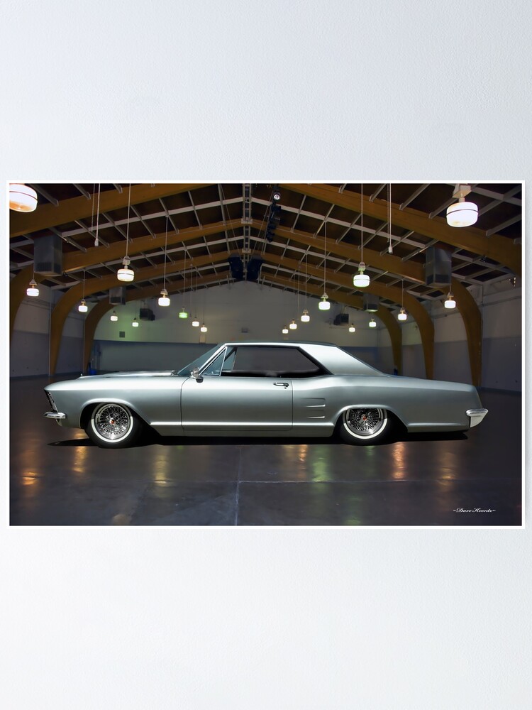 "1963 Buick Custom Riviera" Poster for Sale by DaveKoontz | Redbubble