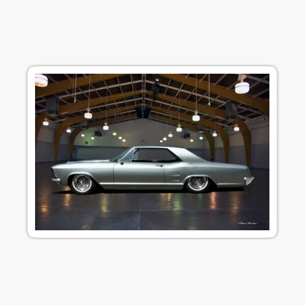 "1963 Buick Custom Riviera" Sticker for Sale by DaveKoontz | Redbubble
