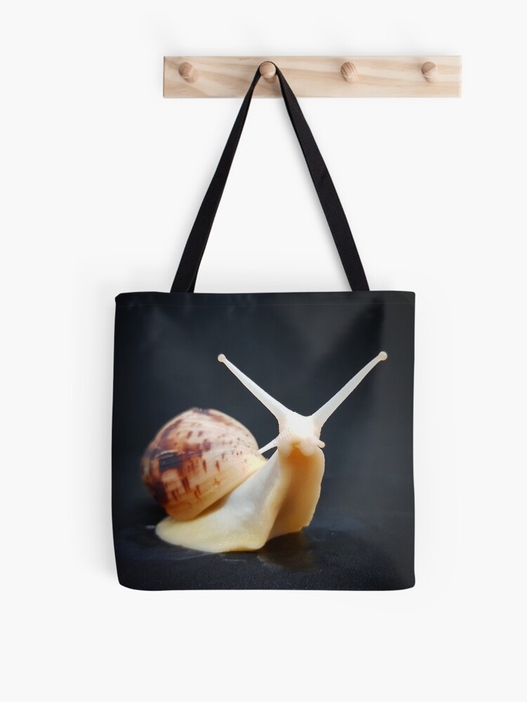 "albino giant african land snail photo" Tote Bag for Sale by ...