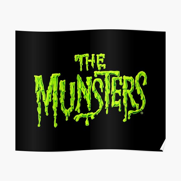 "The Munsters" Poster by symbolized | Redbubble