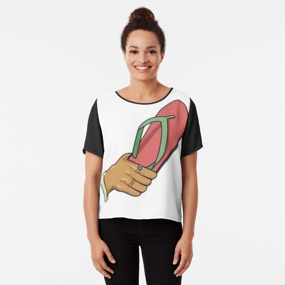 "Chancleta" Sticker for Sale by Zoheehee | Redbubble