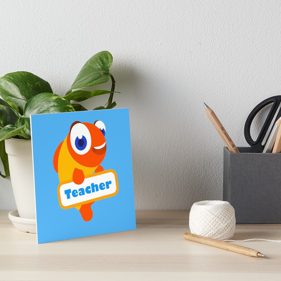 "Palfish ESL English Teacher Logo Design! (Can Be Personalised!)" Art ...