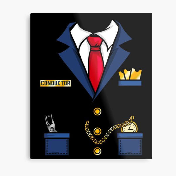 "Conductor train costume suit dark clothes | Conductor, Carnival ...