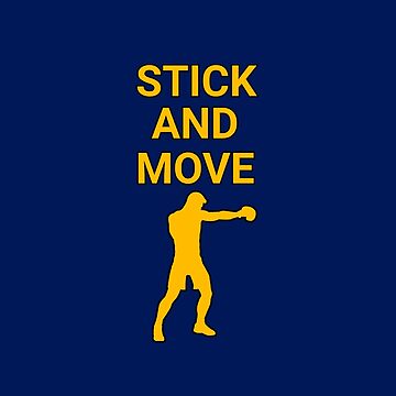 "Boxing Stick and Move" Essential T-Shirt for Sale by Lucky-Devil ...