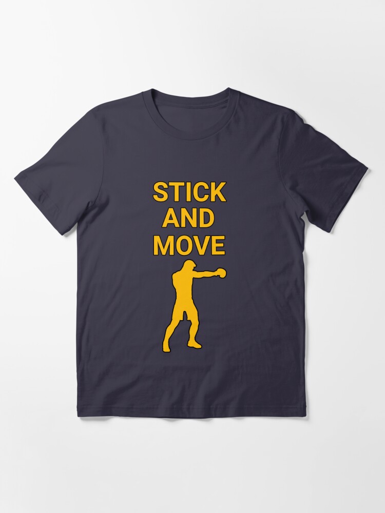 "Boxing Stick and Move" Essential T-Shirt for Sale by Lucky-Devil ...