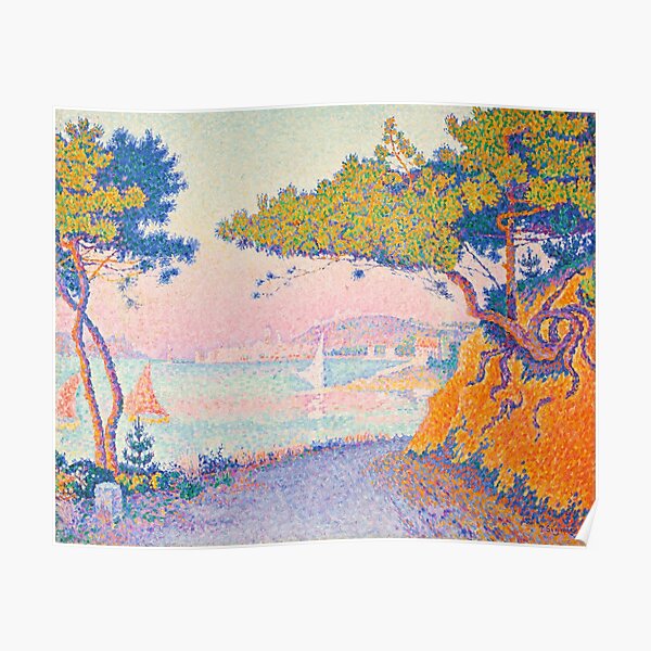 "Golfe Juan Paul Signac Painting" Poster for Sale by GioiaDesign ...