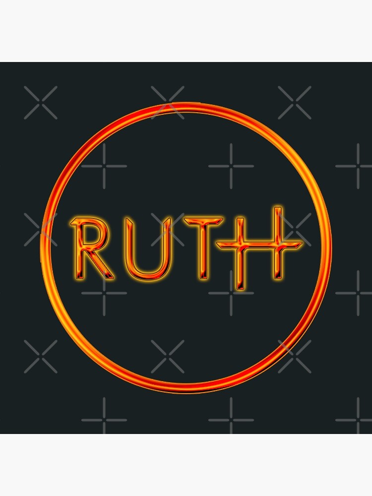 "Ruth Doctor Logo" Poster by mime666 | Redbubble