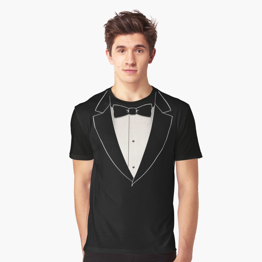 "TUXEDO" T-shirt for Sale by GF93 | Redbubble | tux graphic t-shirts ...