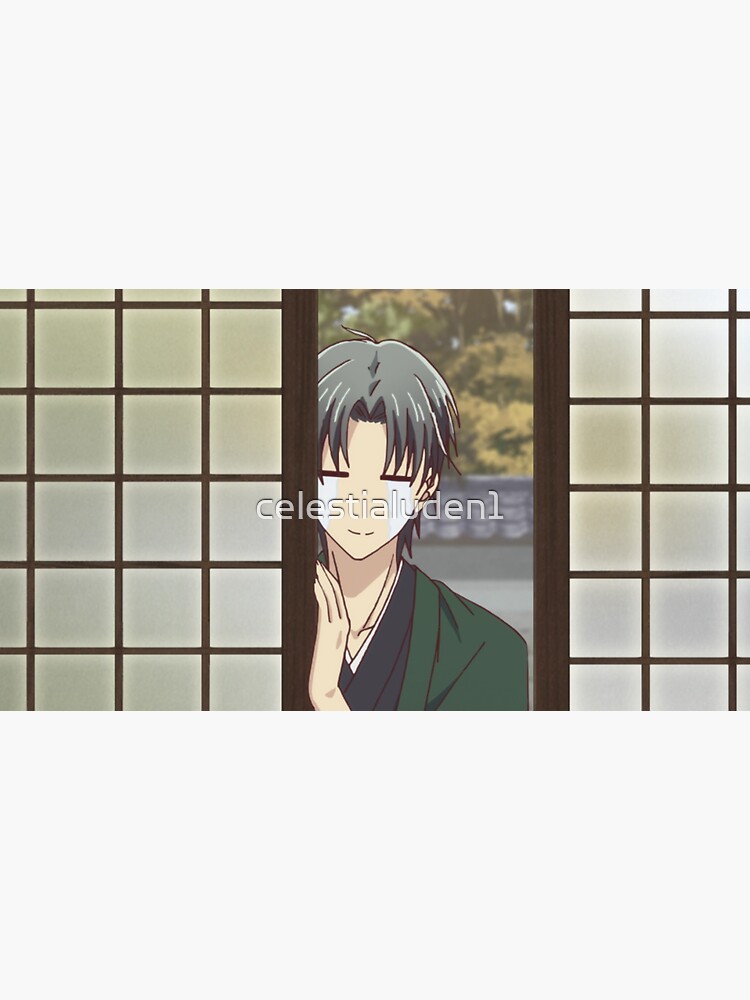 "sad shigure" Sticker for Sale by celestialuden1 | Redbubble