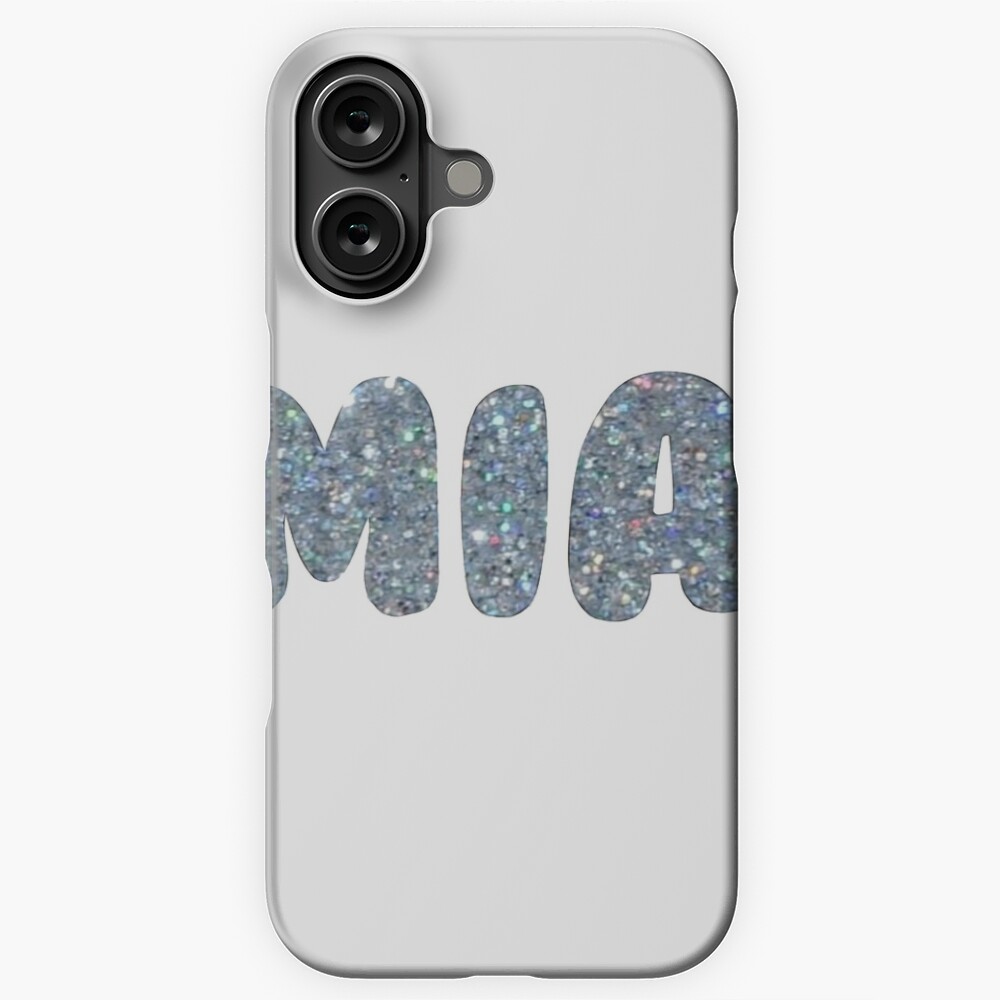 "mia name glitter sticker" Sticker for Sale by th3a | Redbubble