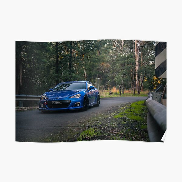 "Subaru BRZ" Poster by jgunning | Redbubble