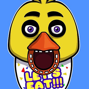 "Five Nights at Freddy's - FNAF - Chica " Sticker for Sale by Kaiserin ...