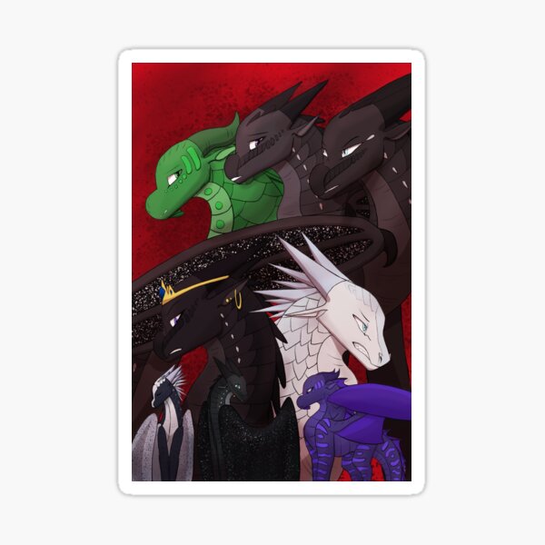 "Darkstalker" Sticker for Sale by BlessedBlossom | Redbubble
