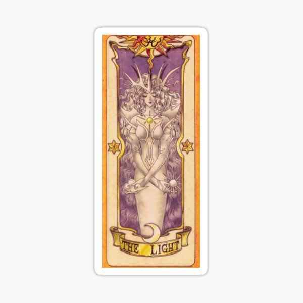 "Clow card "The Light"" Sticker by Sci-mpli | Redbubble