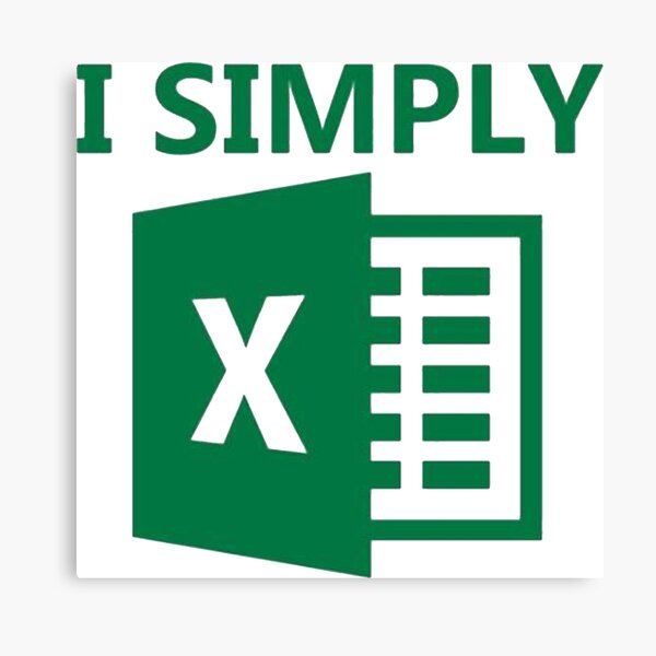 Excel Canvas Prints | Redbubble