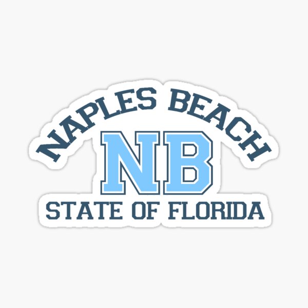 "Naples Beach - Florida." Sticker for Sale by ishore1 | Redbubble