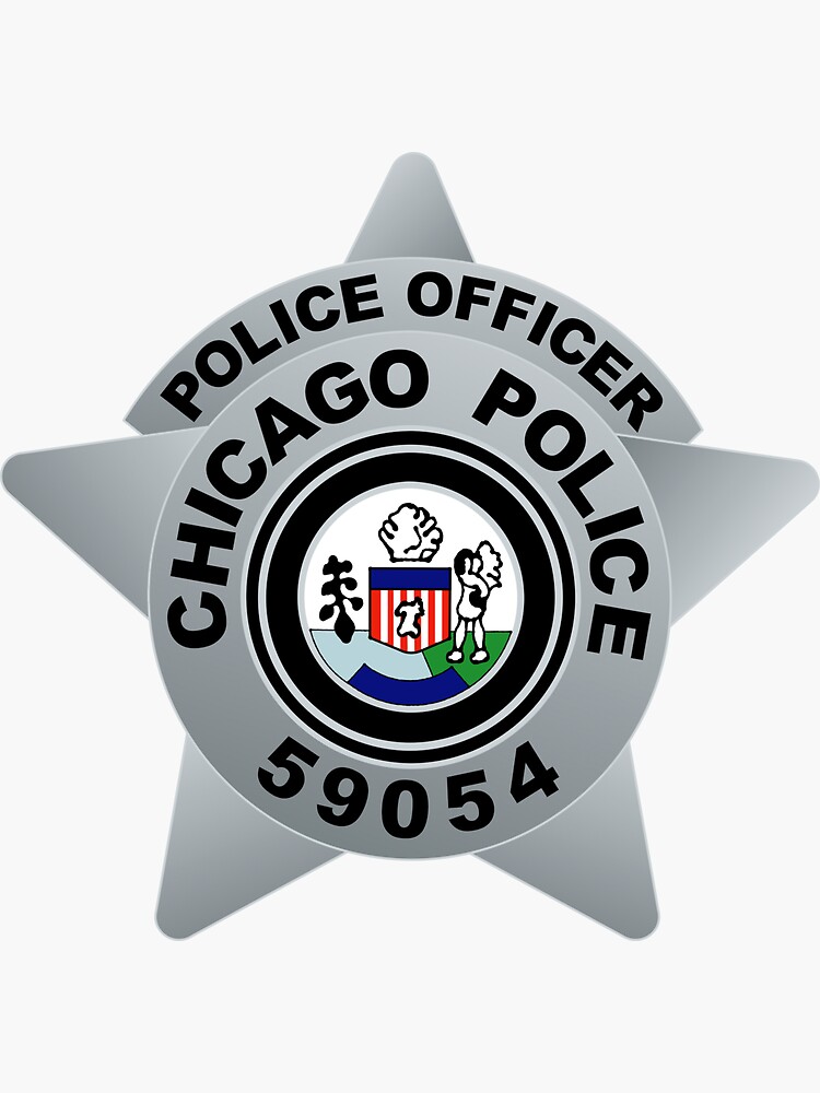 "CHICAGO P.D. - BADGE - 59054 - POLICE OFFICER - ADAM RUZEK" Sticker ...