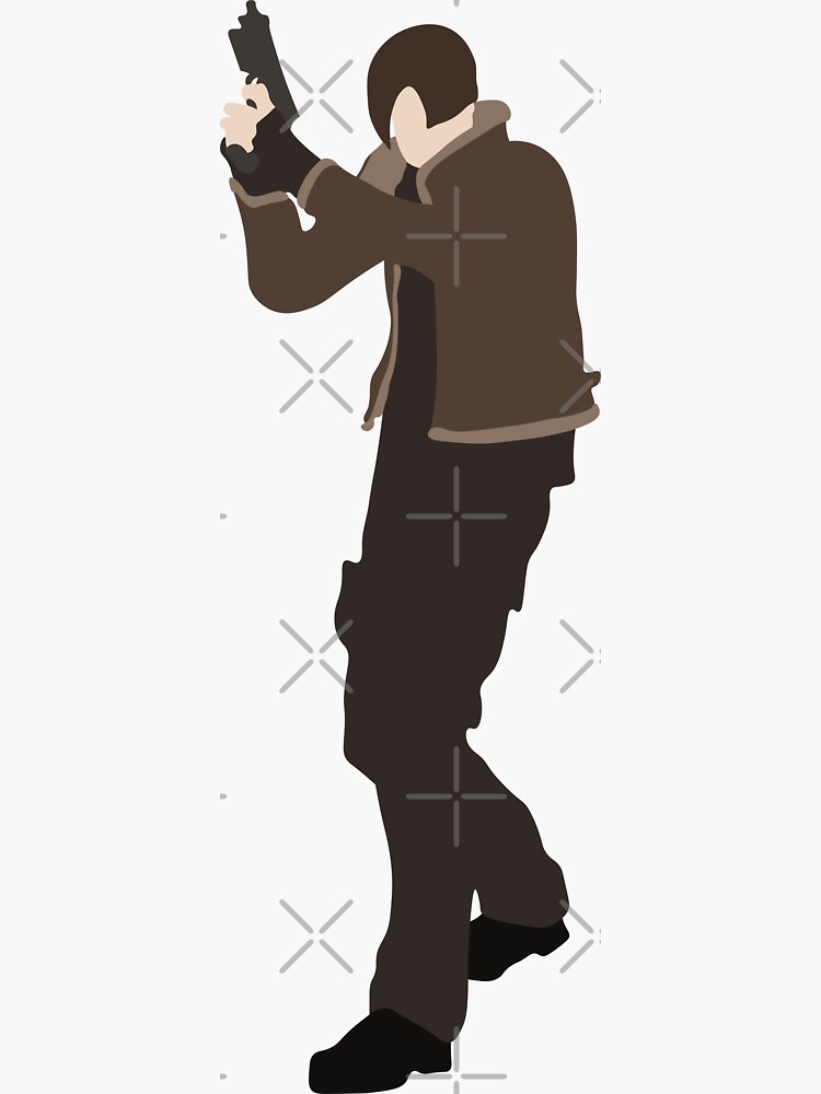 "Leon Kennedy" Sticker for Sale by FutureSpace | Redbubble