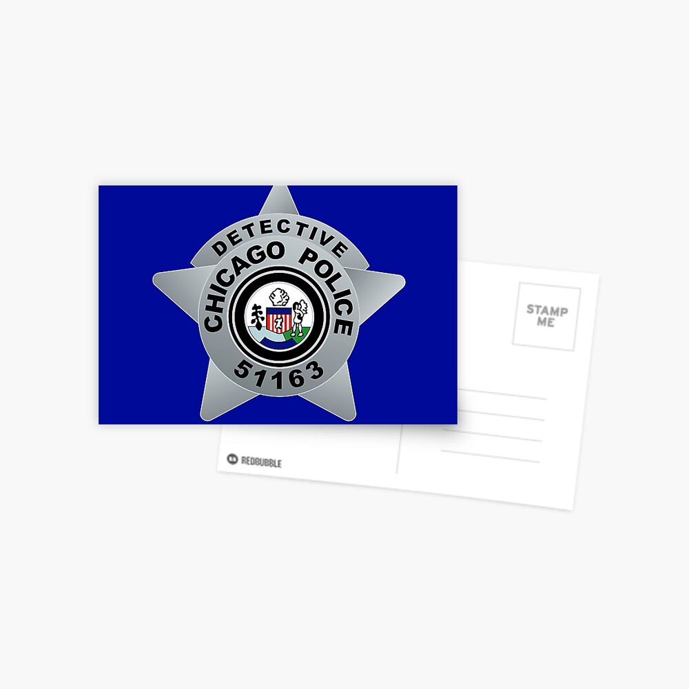 "CHICAGO P.D. - BADGE - 51163 - DETECTIVE - JAY HALSTEAD" Sticker for ...