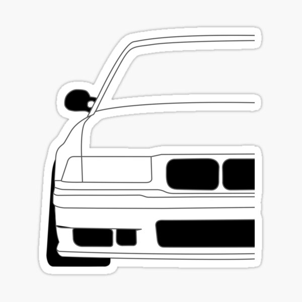 "E36" Sticker by Fritz5563 | Redbubble