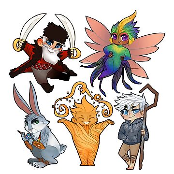 "The Big Five - ROTG" Sticker for Sale by GeekySpirit | Redbubble