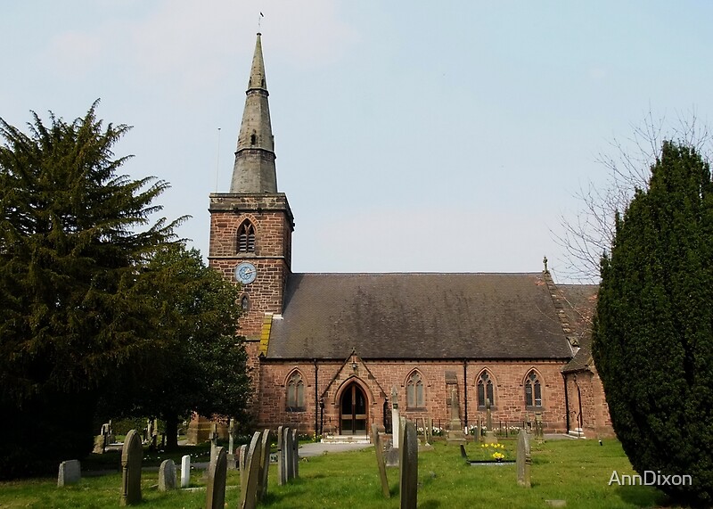 "Upton Parish Church, Chester UK" by AnnDixon | Redbubble