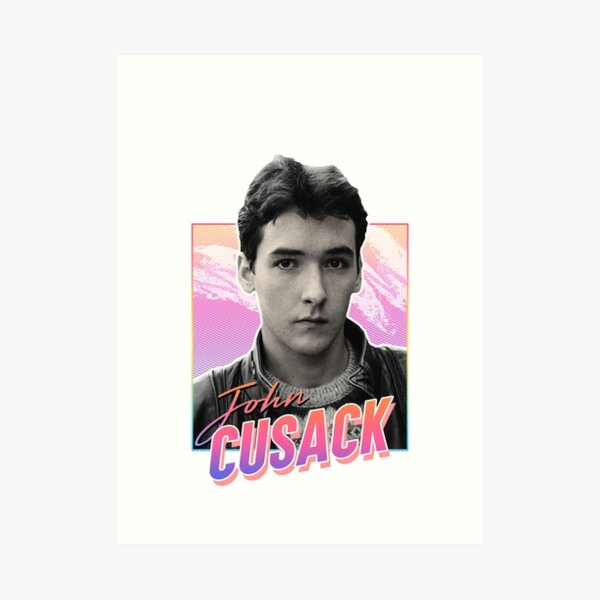 Lámina artística «John Cusack - diseño de los años 80» de BlueDoctor ...