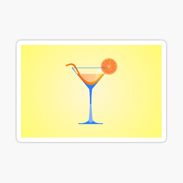 "Cocktail Drink Summer Refreshment" Sticker for Sale by itcquality ...