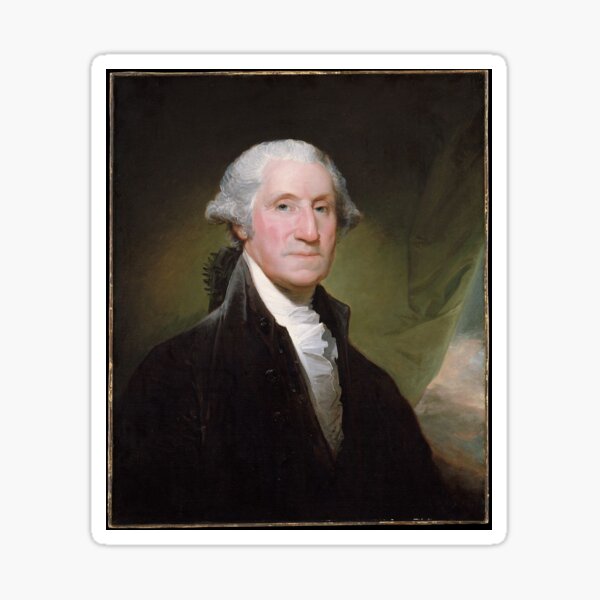 "George Washington" Sticker for Sale by mokkann | Redbubble