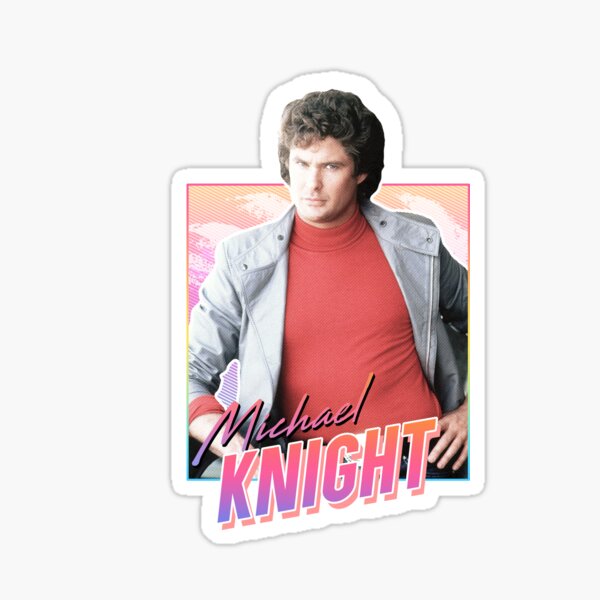 Stickers Paper Knight Rider Don't Barf on the Garth Knight TV Series 5 ...