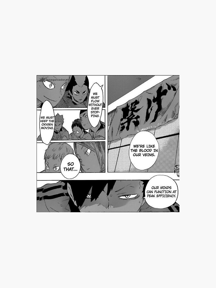 "Haikyuu!! - Nekoma Chant" Sticker for Sale by TWH-Q | Redbubble