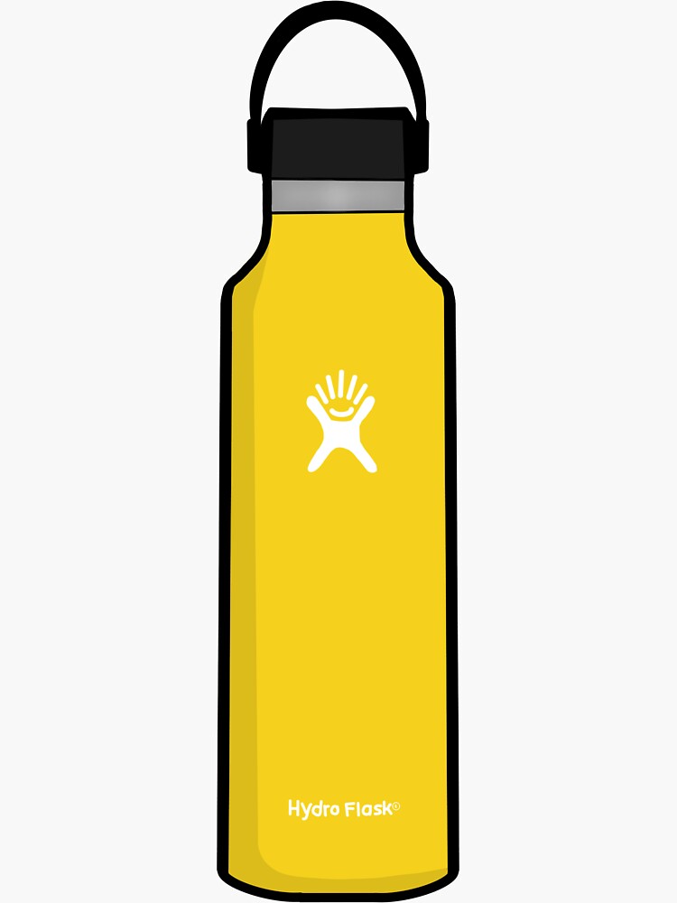"Hand-Drawn Hydro Flash Yellow Sticker" Sticker for Sale by Jaksonnoel ...