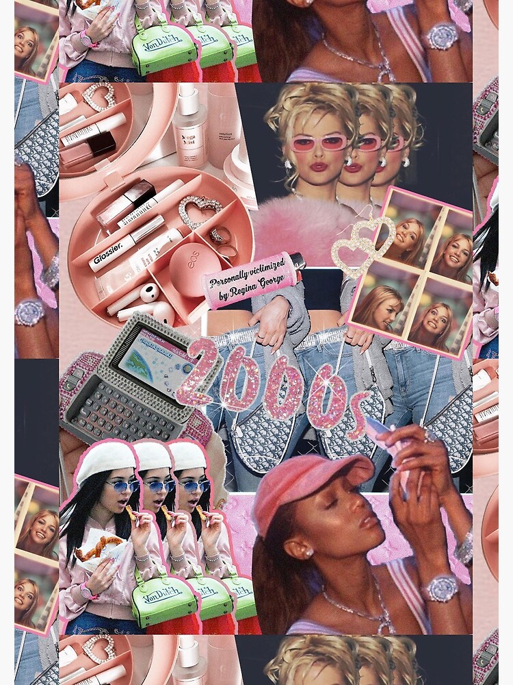 "Y2K Early 2000s Collage" Spiral Notebook for Sale by cinlali | Redbubble