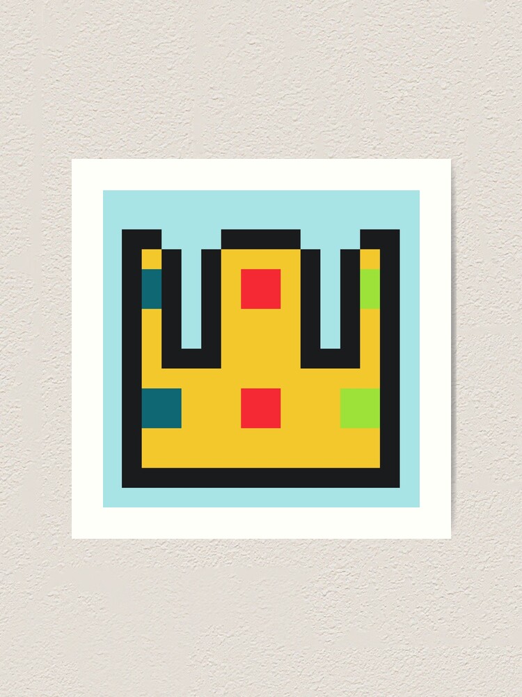 "8 Bit Pixel Royal King Crown" Art Print by 8bitpixelart | Redbubble